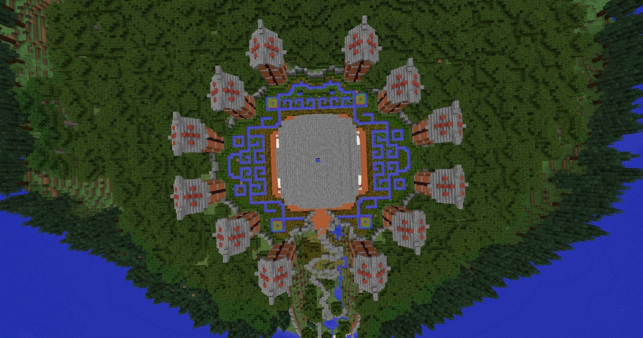 "The Lonely Dojo" By: DarkMasterShadow (small build) Minecraft Map