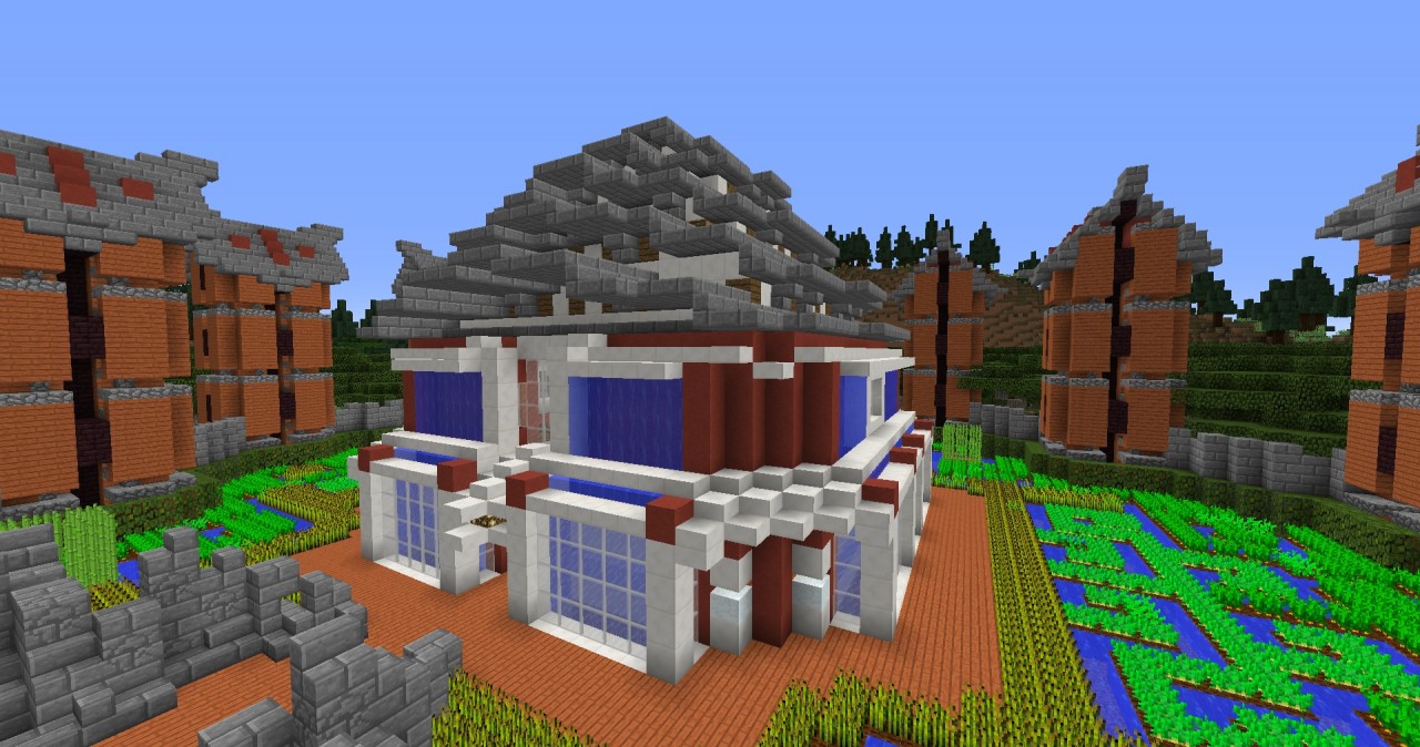 "The Lonely Dojo" By: DarkMasterShadow (small build) Minecraft Map