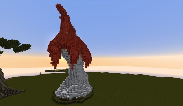 Giant mushroom Minecraft Map