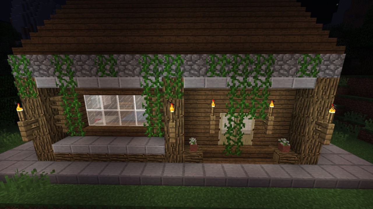 Woodland Cottage Build Minecraft Map