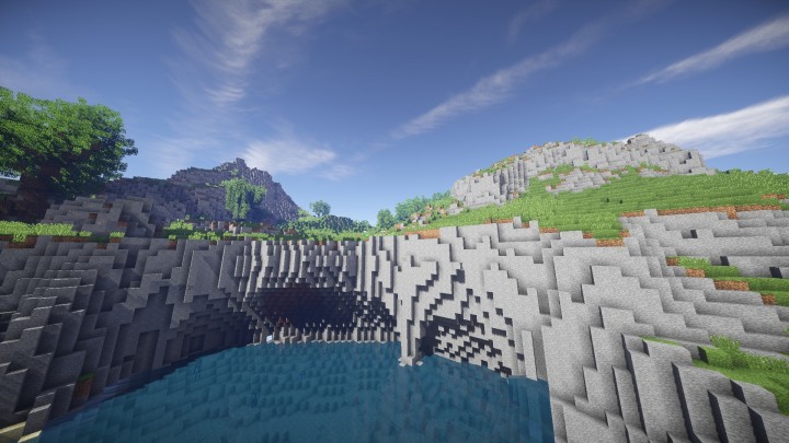 Cliff Side - World Painter Minecraft Map