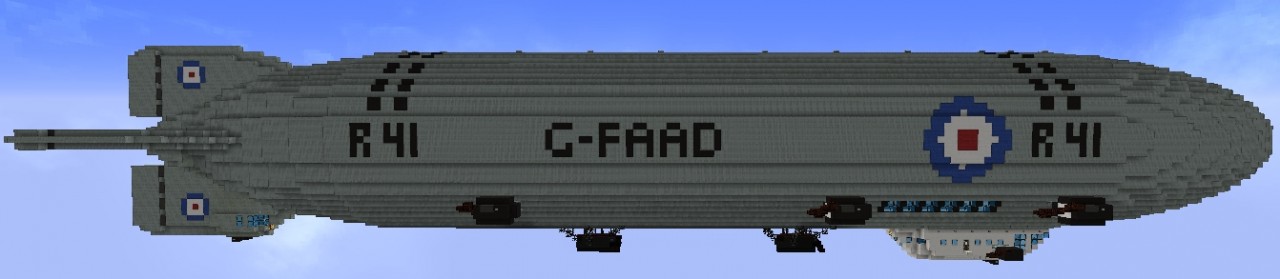 R41 (custom passenger zeppelin) Minecraft Map