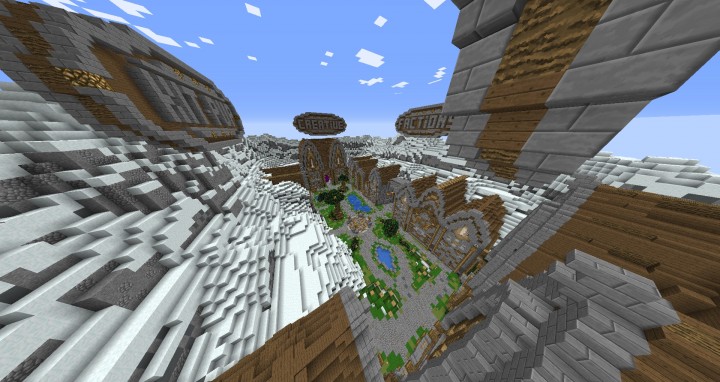 Server Hub Minecraft Map