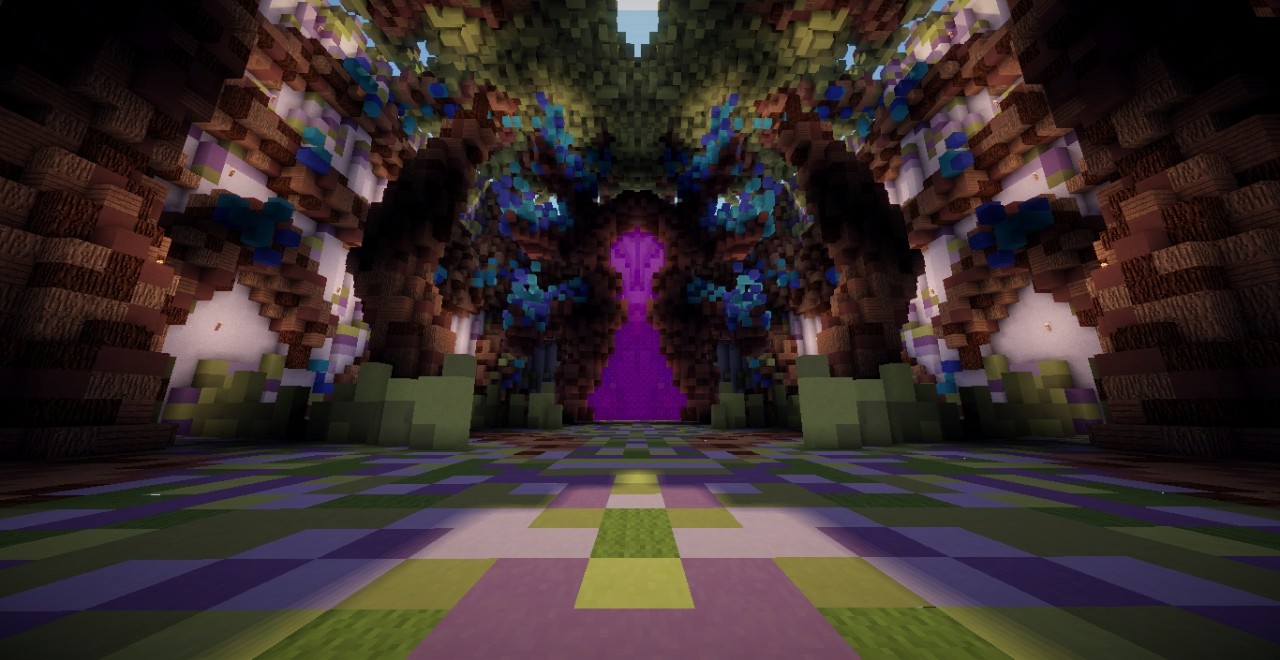 Overgrowth [Natural/Fantasy Hub] Minecraft Map