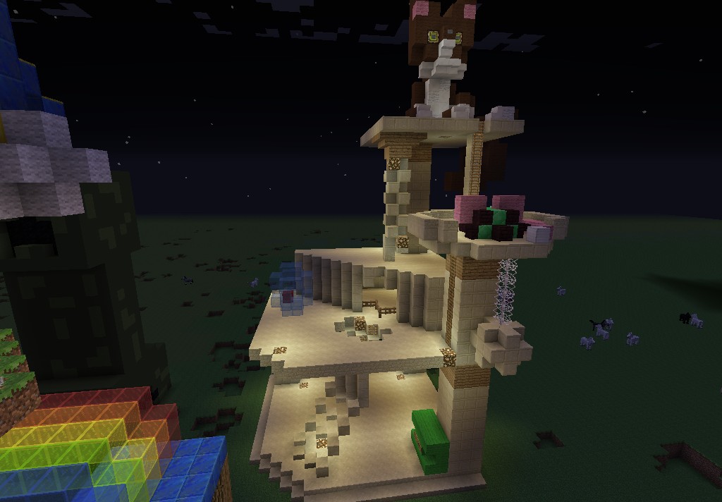 Cat tower Minecraft Map