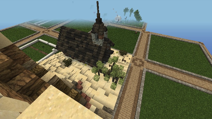 Wild West Chapel,w/ Tutorial Minecraft Map