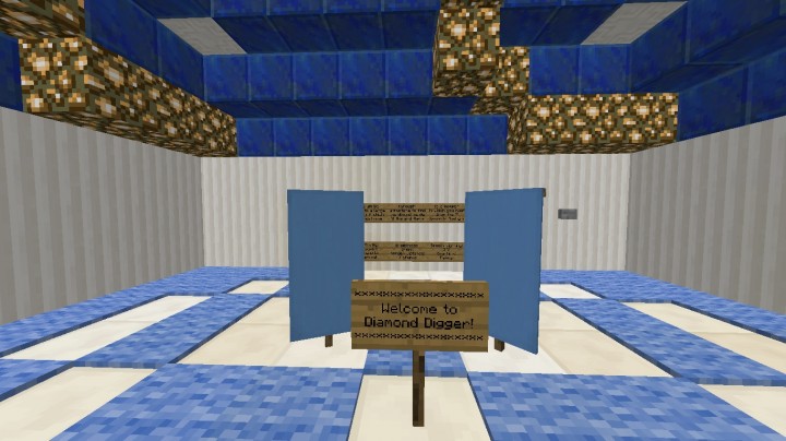 Diamond Digger [Minigame] Minecraft Map