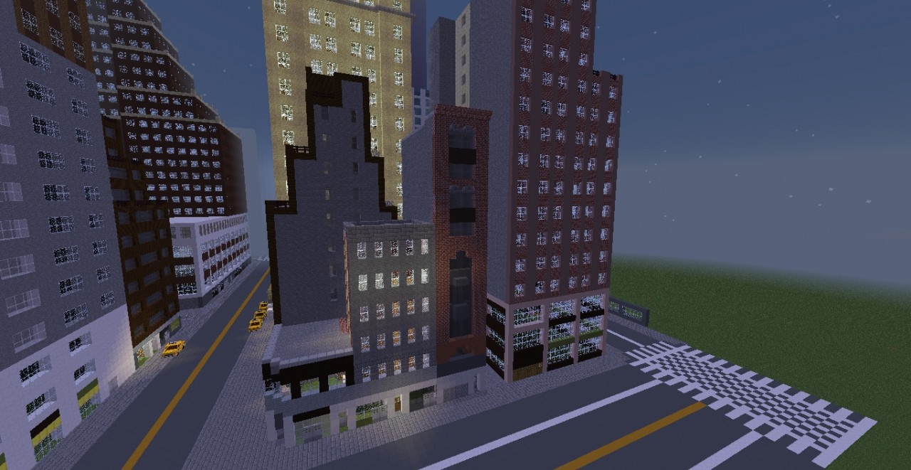 Liberty City from GTA IV 1:1 Minecraft Map