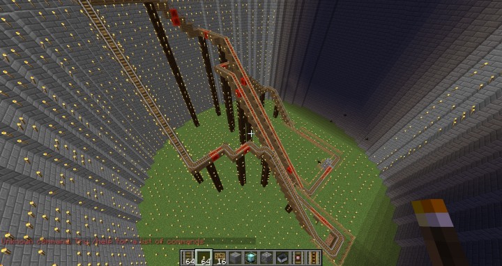 Rollercoaster Minecraft Map