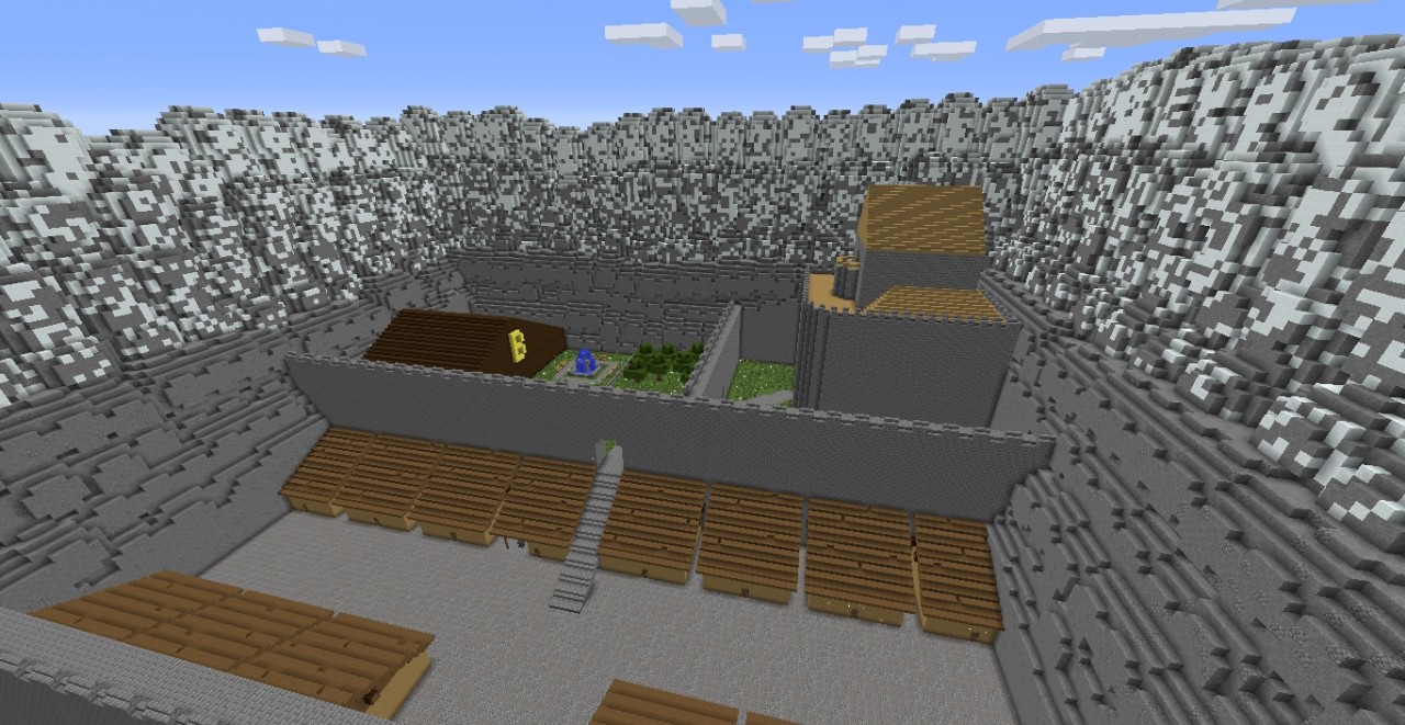 The Castle Quests [MMO&RPG map] Minecraft Map