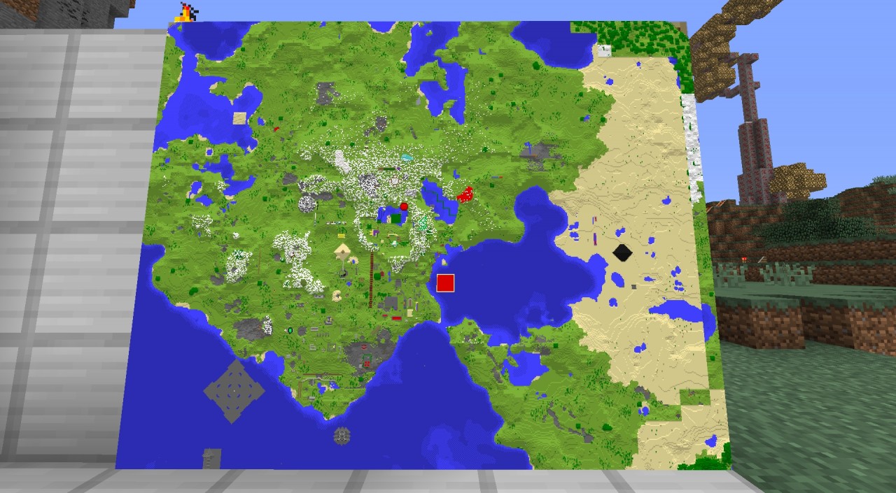 My Old Creative+Survival Worlds Minecraft Map