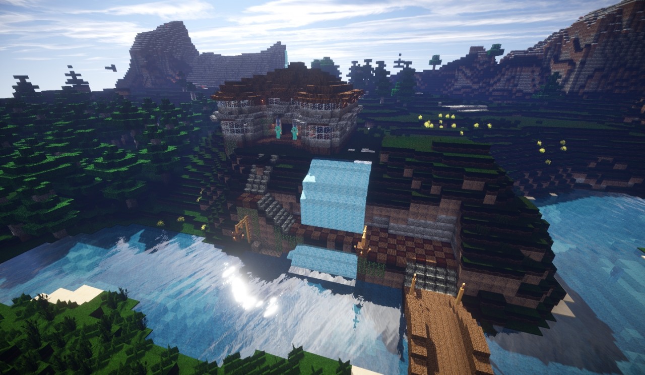 Modern Rústic House Minecraft Map