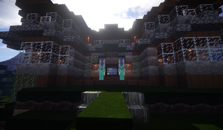 Modern Rústic House Minecraft Map