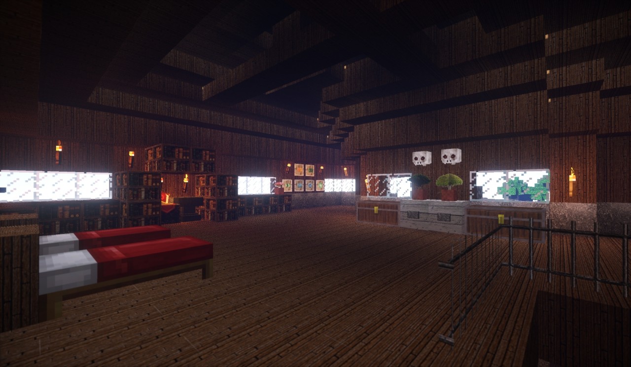 Modern Rústic House Minecraft Map