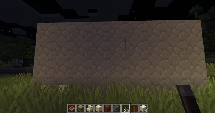 Flat redstone wall Minecraft Map