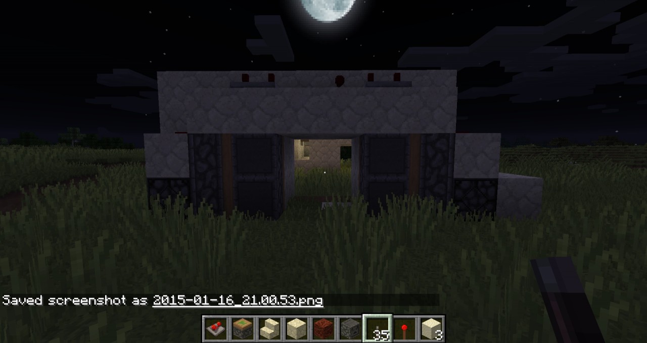 Flat redstone wall Minecraft Map