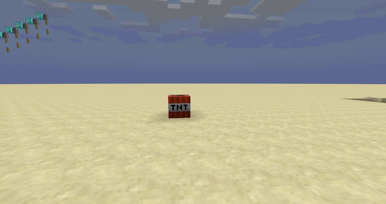 Detonate-able TNT! Minecraft Map