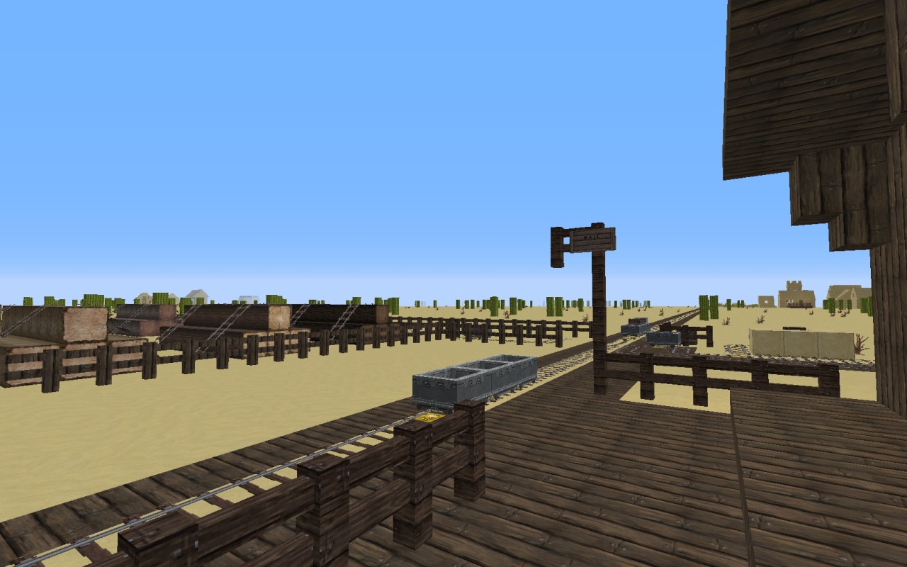 Old Western Town Minecraft Map