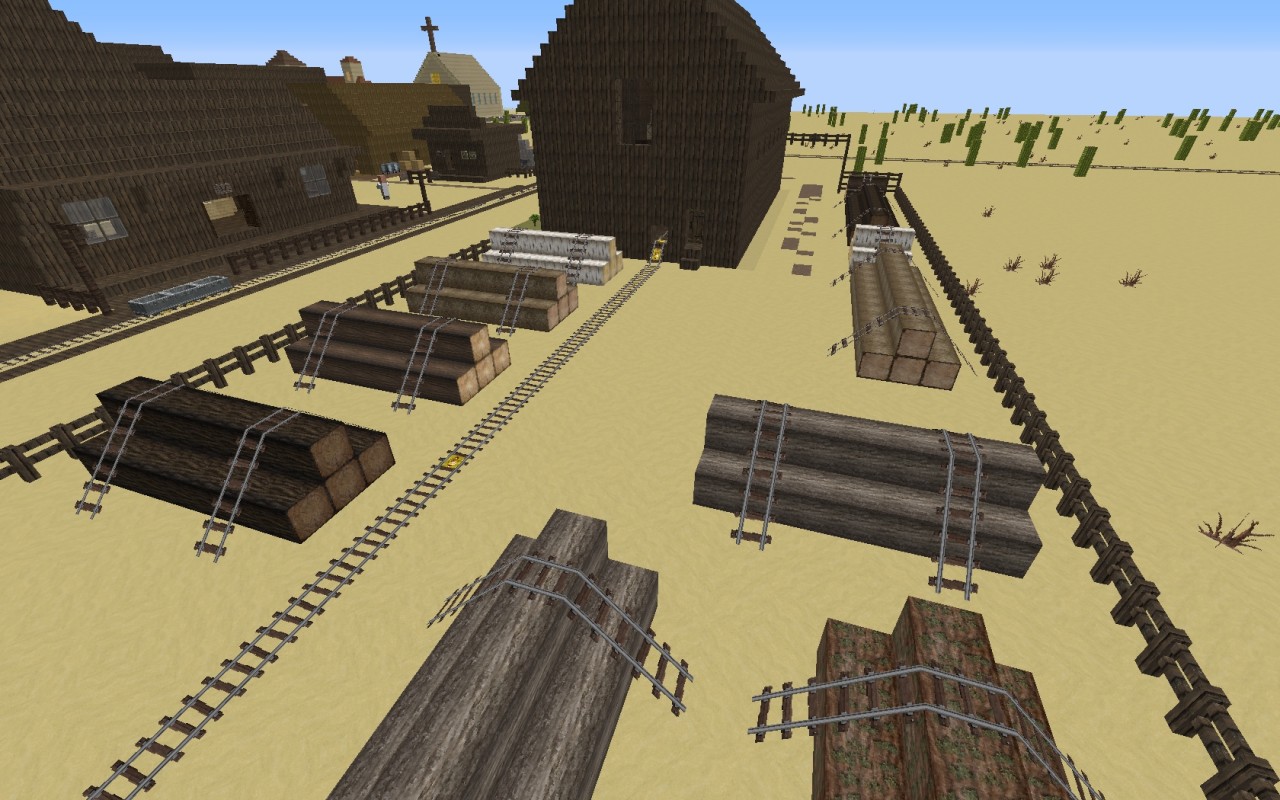 Old Western Town Minecraft Map