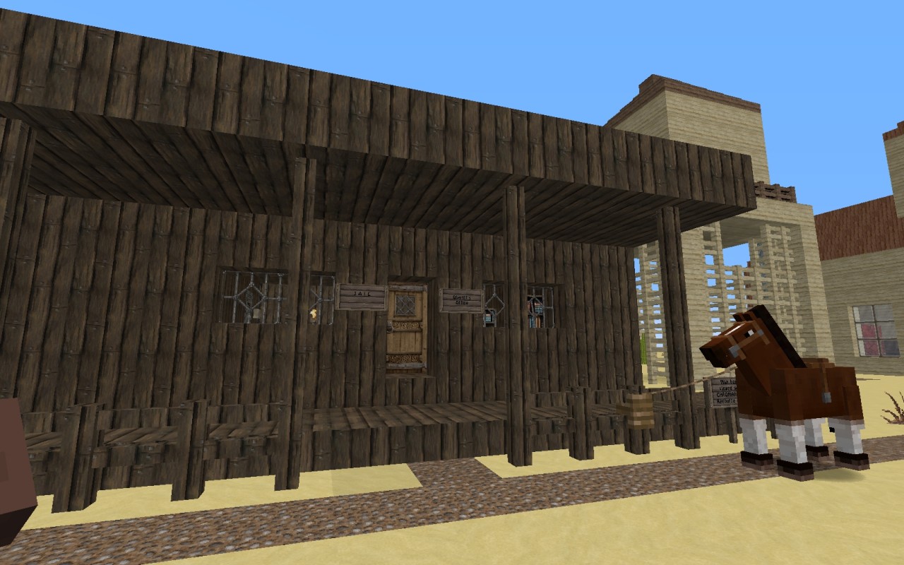 Old Western Town Minecraft Map