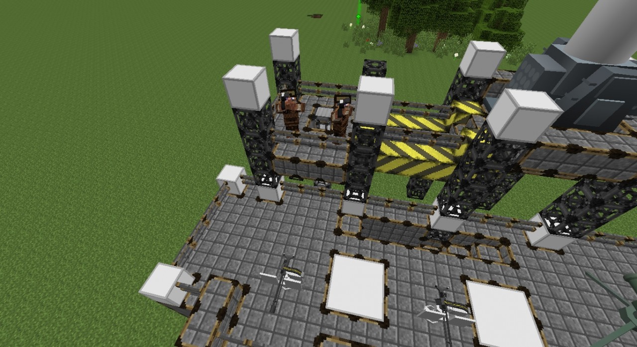 Fly-Boys Modpack Base Schematic Minecraft Map