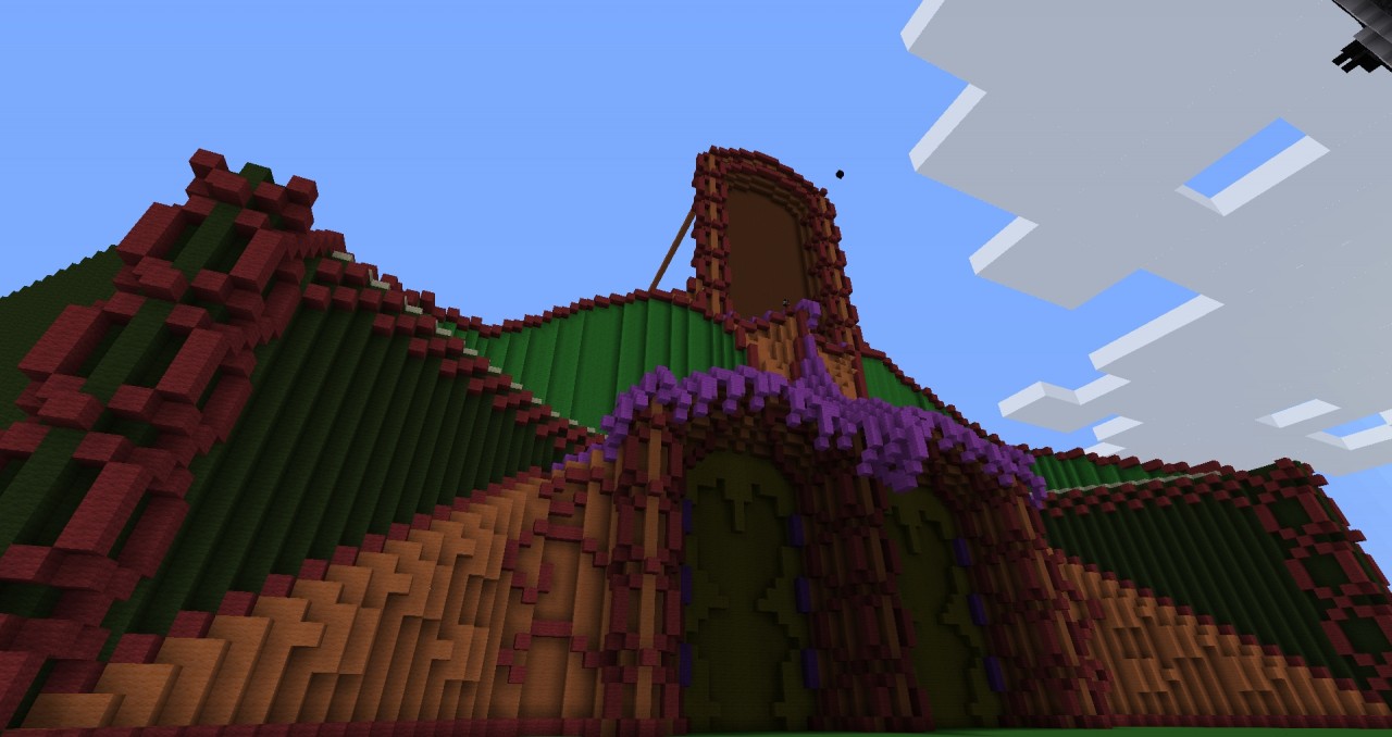 [Arrêt] First megabuild – Deltria Minecraft Map