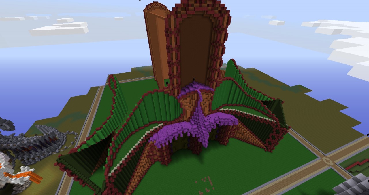 [Arrêt] First megabuild – Deltria Minecraft Map