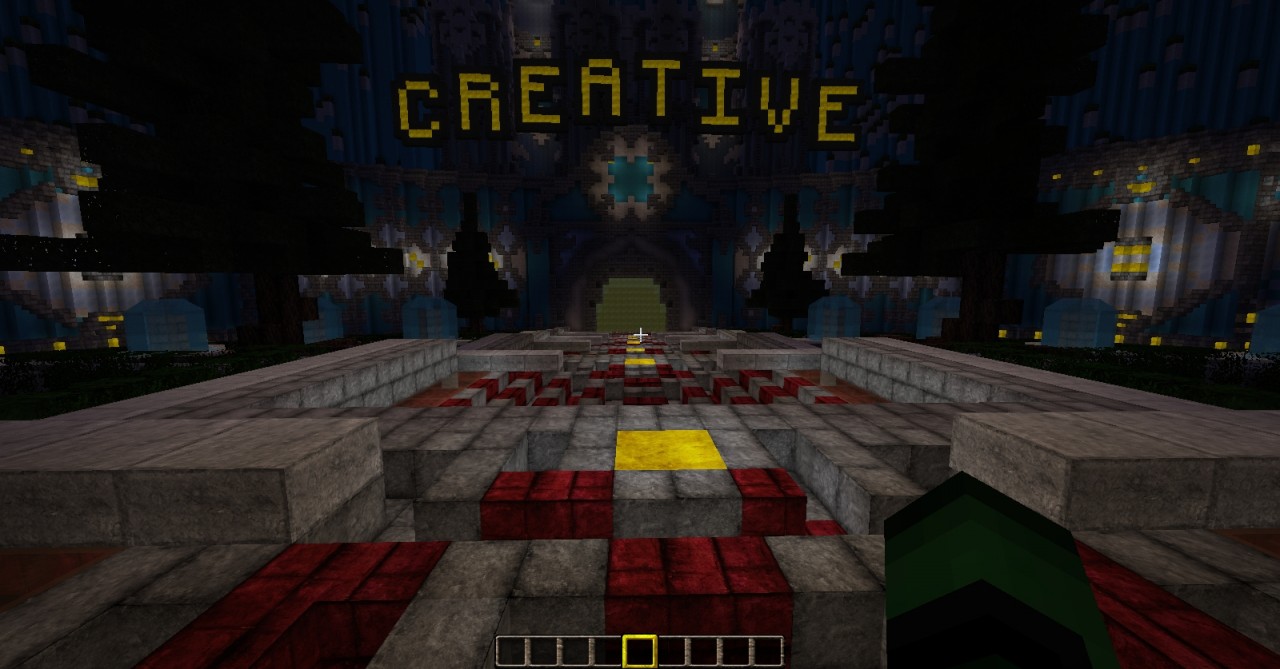 8-Bit Server Projects (Old Spawn) Minecraft Map