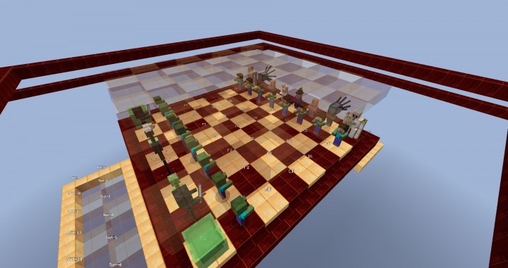 Chess in Minecraft Minecraft Map