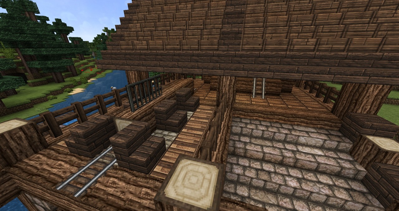 Northern Styled Lumbermill Minecraft Map