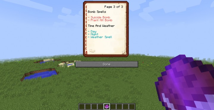 Spell Book 1.8+ Minecraft Map