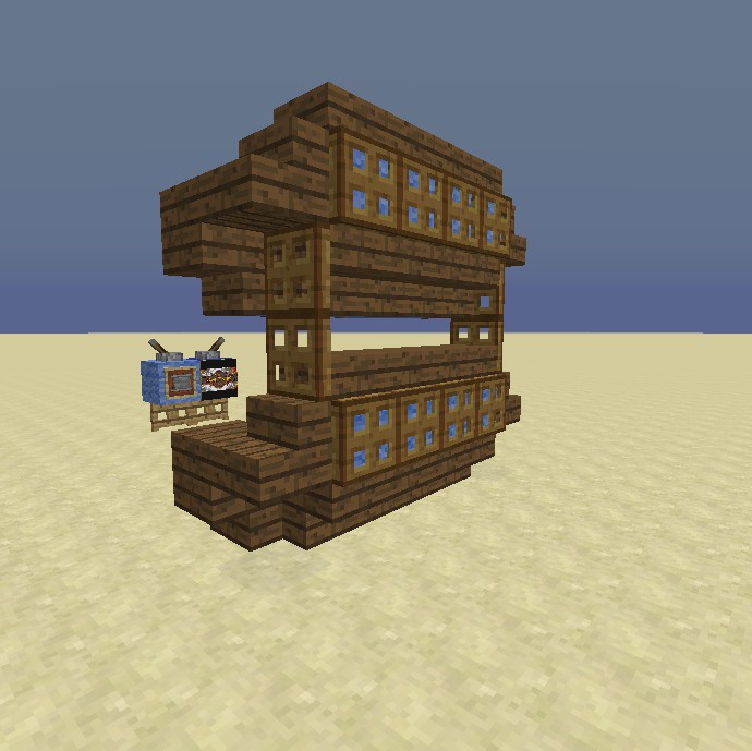 Double Decker Couch In MInecraft (From The Lego Movie) Minecraft Map