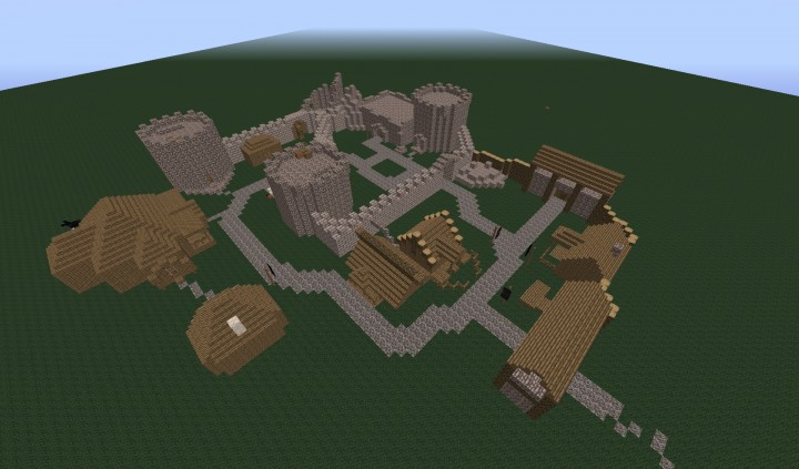 Skyrim Helgen Minecraft Map