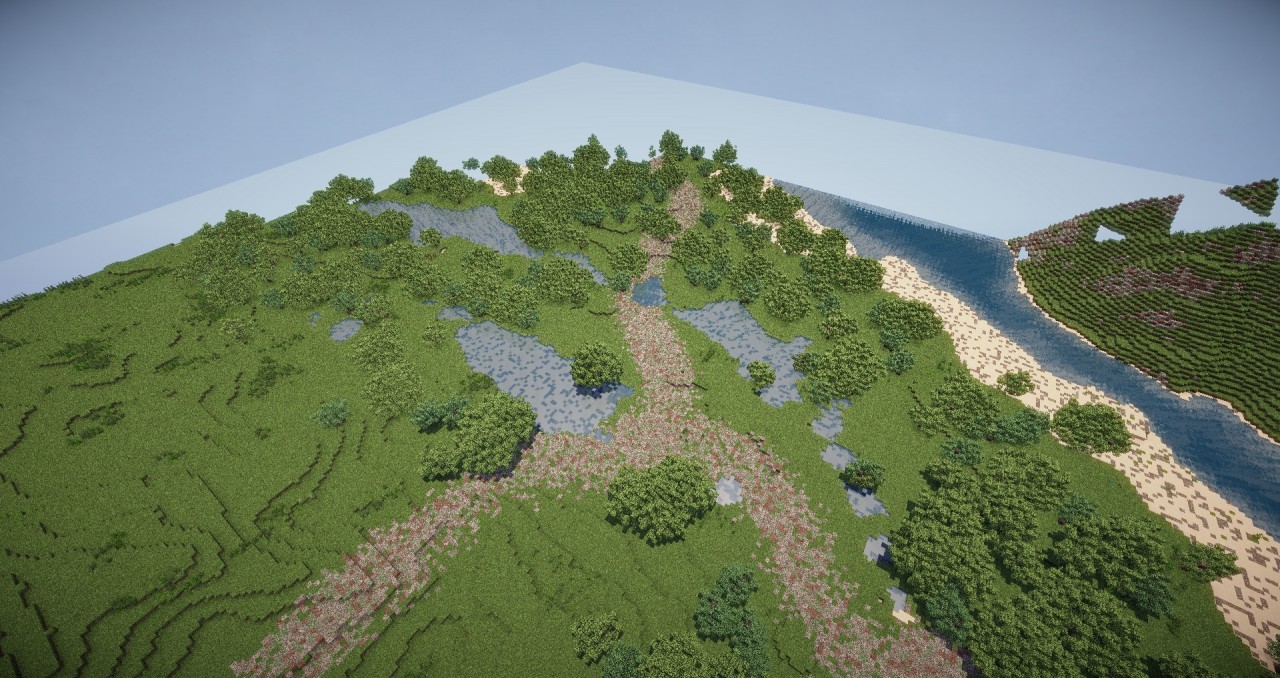 Natural Custom Map Minecraft Map