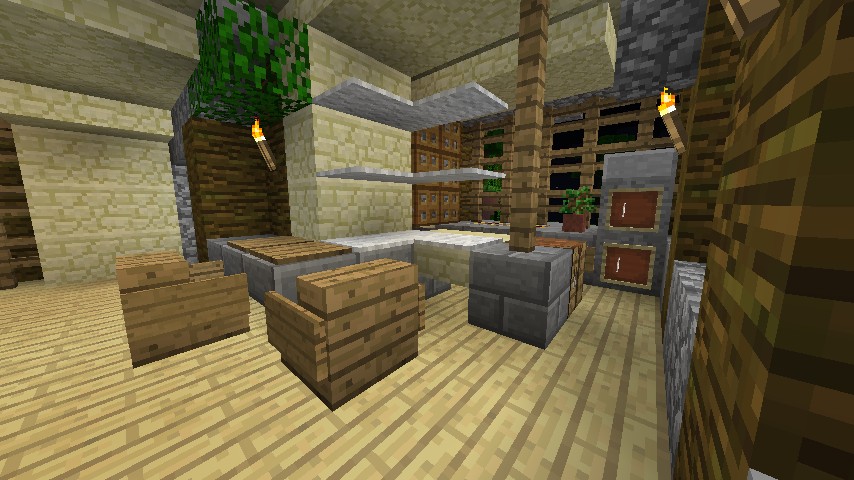 Jungle House with Modern twist Minecraft Map
