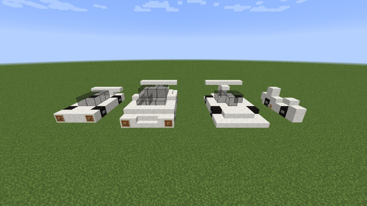 Modern Car Pack Minecraft Map