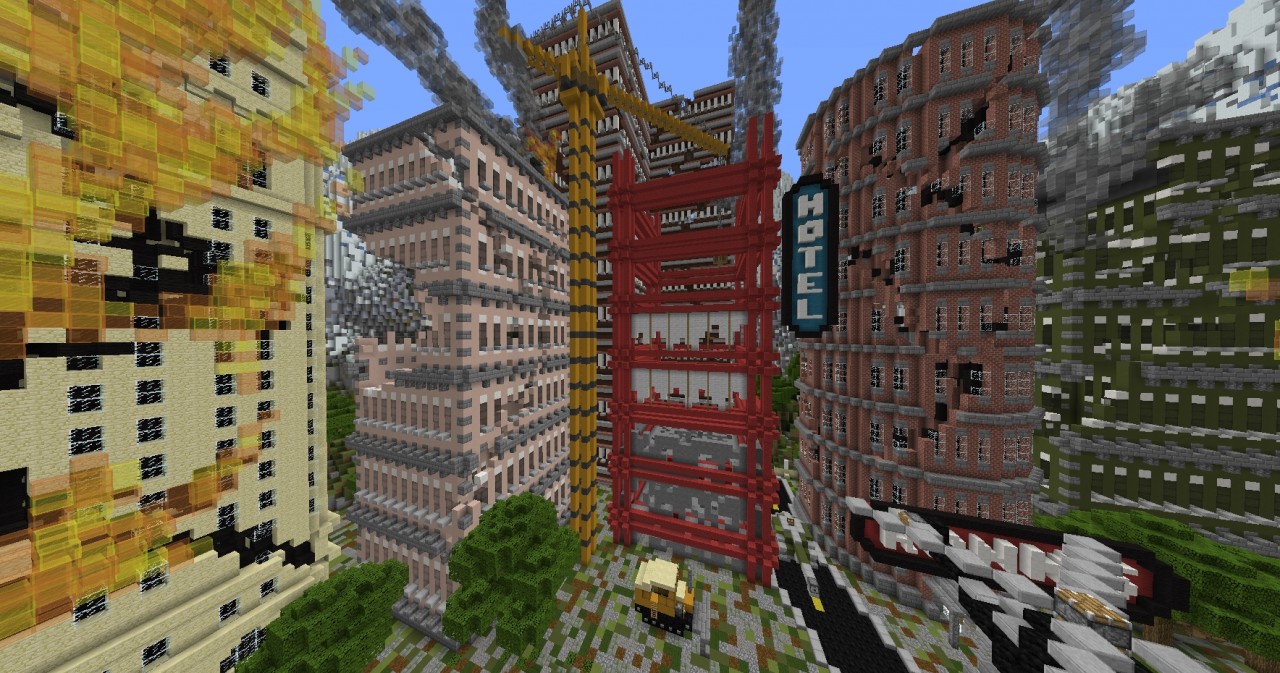 The Mining Dead / CreeperCrew! Minecraft Map