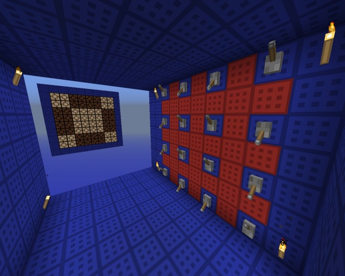 8x8 Display Minecraft Map