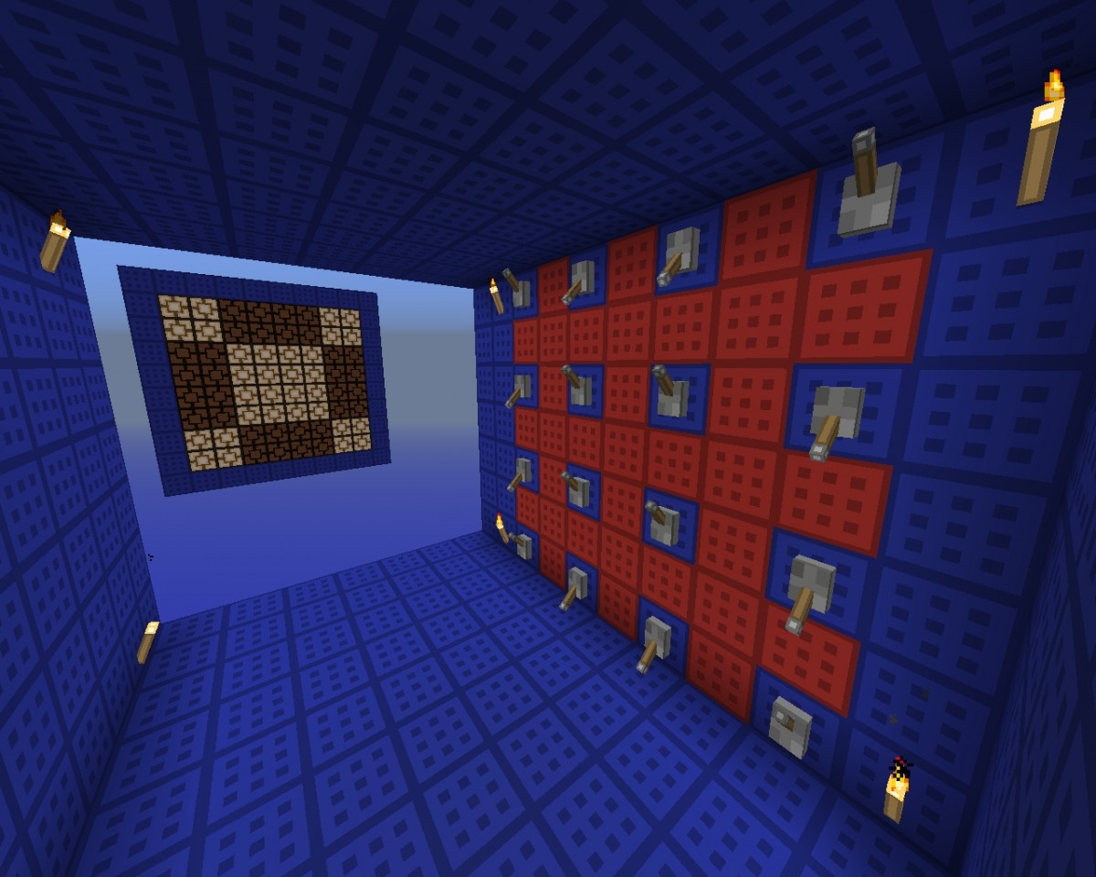 8x8 Display Minecraft Map