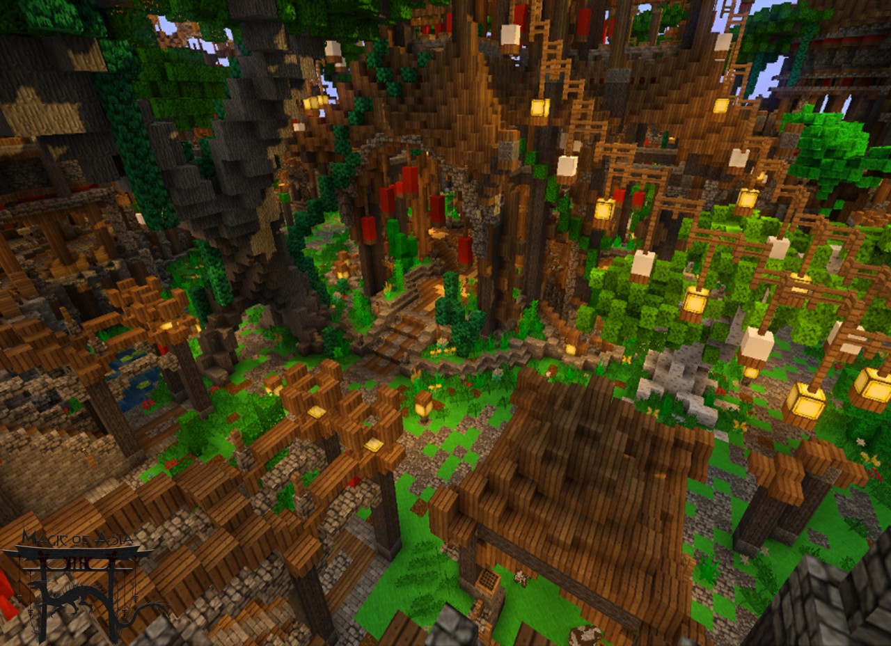 Magic of Asia Minecraft Map