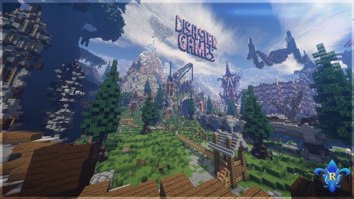 Mega Server Hub | TheRoyalPixels Minecraft Map