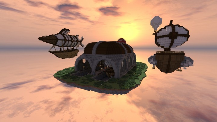 Floating Island Survival! 1.8 (By CamiriKids) Minecraft Map