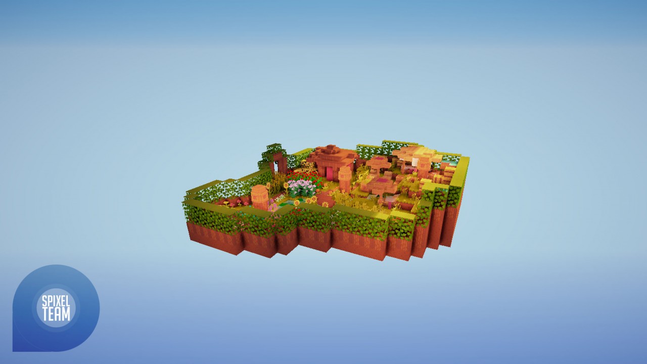 [Free to use] Backyard // Garden Minecraft Map