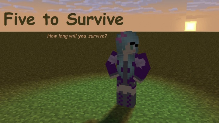 Five to Survive- 1.8+ Survival Map Minecraft Map