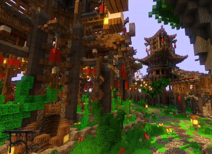 Magic of Asia Minecraft Map