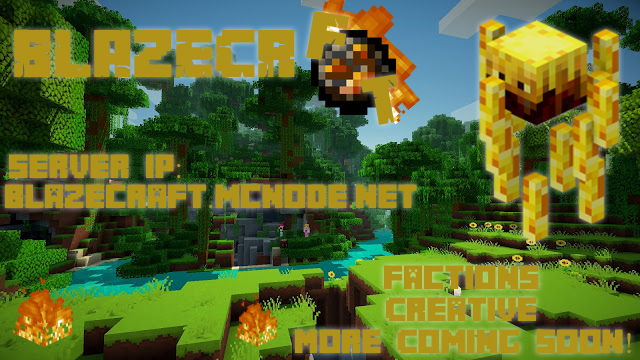 BlazeCraft FACTIONS BEHEADING GRIEFING RAIDING LOTTERY SHOPS BAR CASINO PLUGIN MCMMO VOTIFIER ...