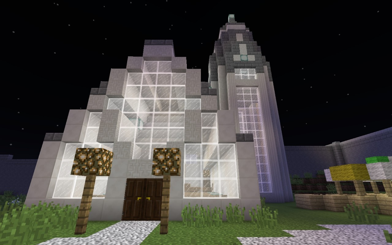 An old town in Minecraft Minecraft Map