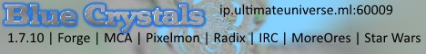 Blue Crystals Minecraft Server