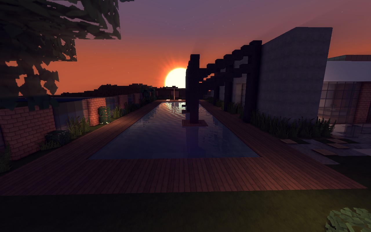 Stadsort Industrial Modern House Minecraft Map
