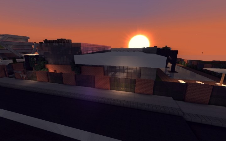 Stadsort Industrial Modern House Minecraft Map